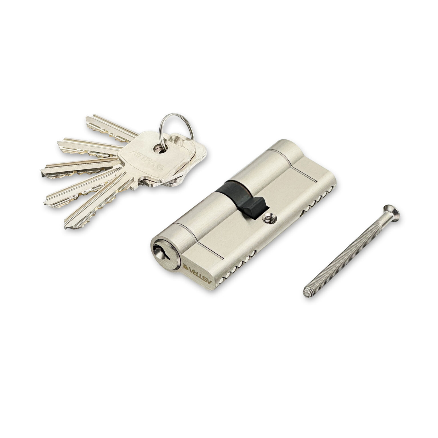 ASTRA Anti-Snap Euro Profile Key & Key Satin - ASTRA Security Hardware