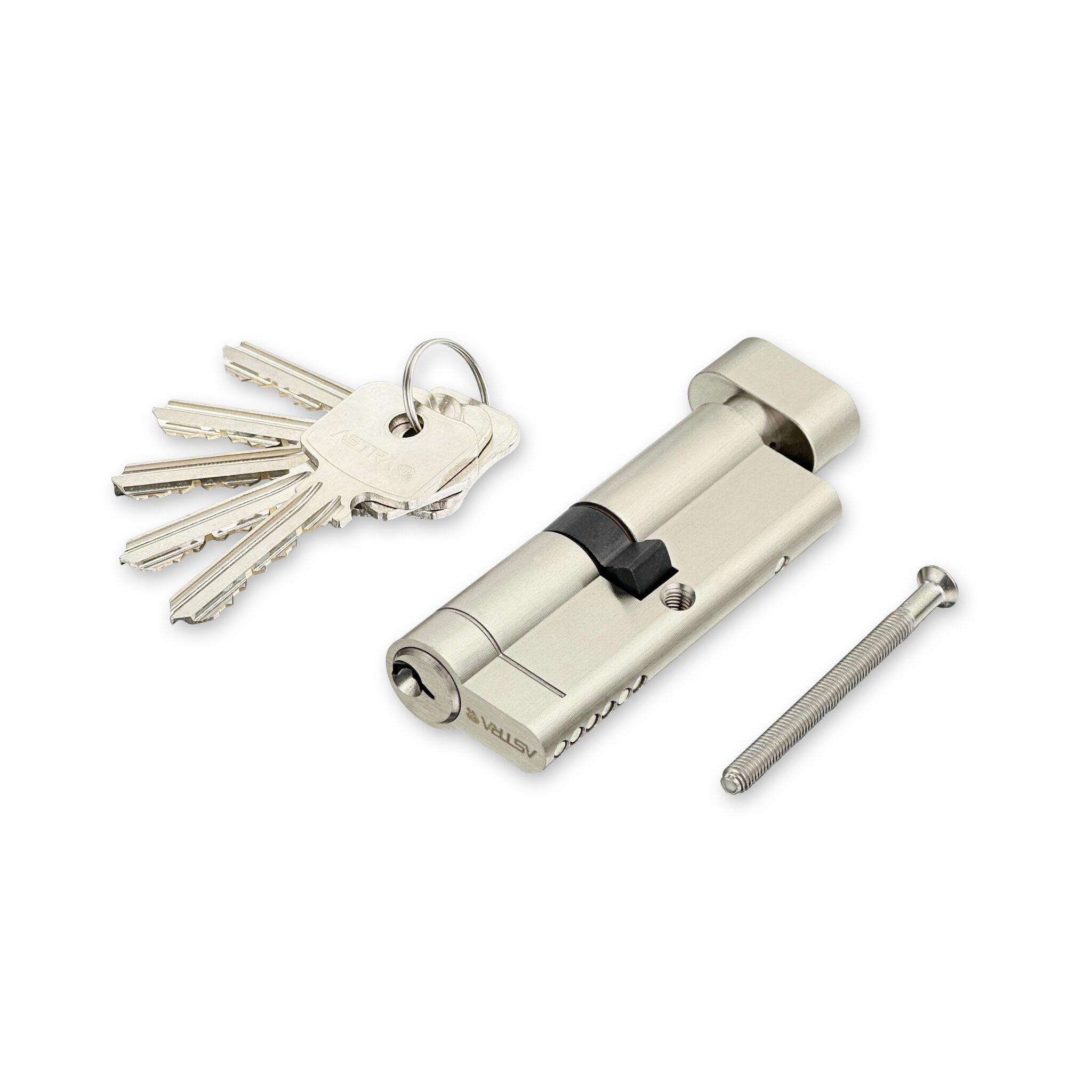 ASTRA Anti-Snap Euro Profile Key & Turn Satin - ASTRA Security Hardware