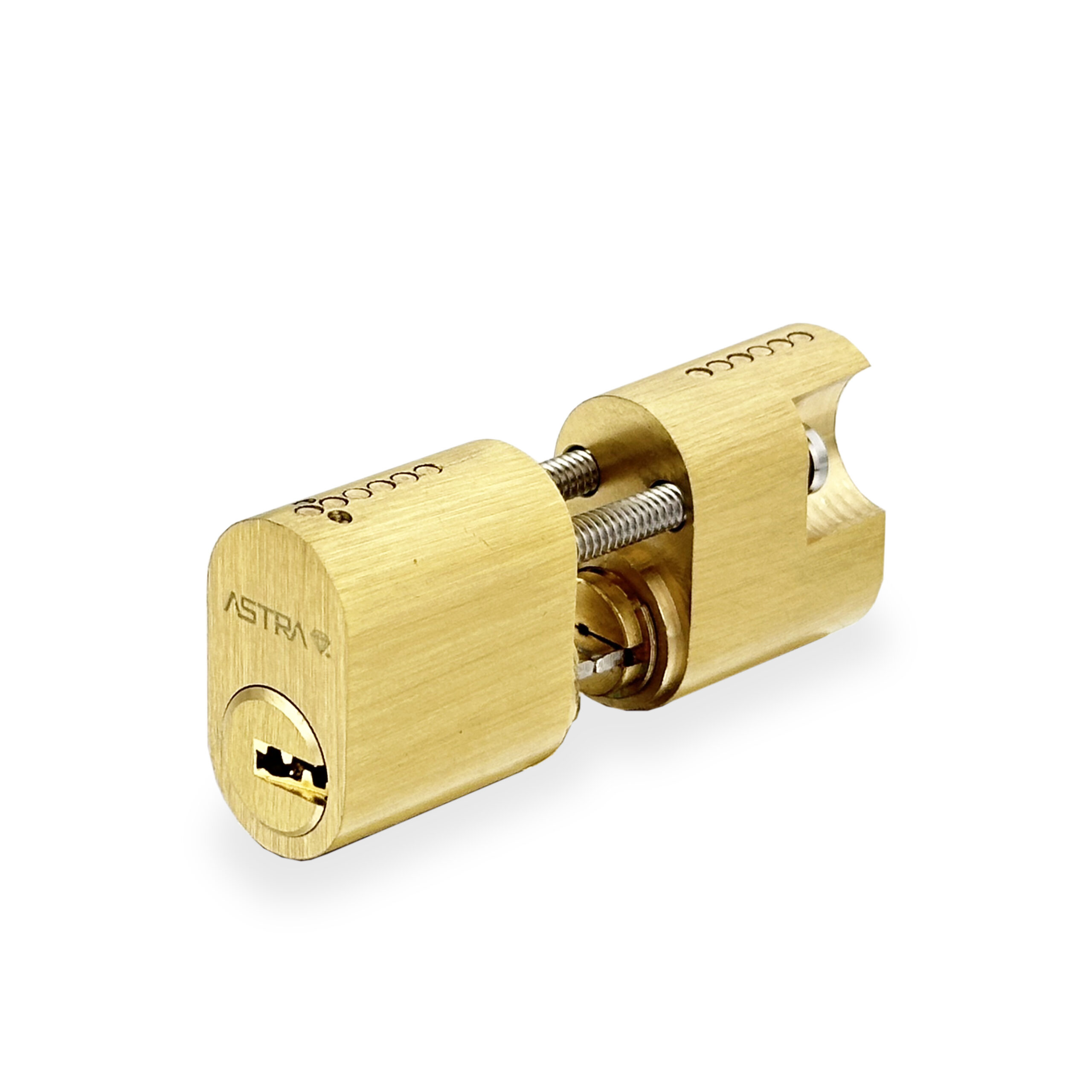 ASTRA Scandinavian Cylinder Brass - ASTRA Security Hardware